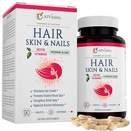 extra strength hair skin nails vitamins