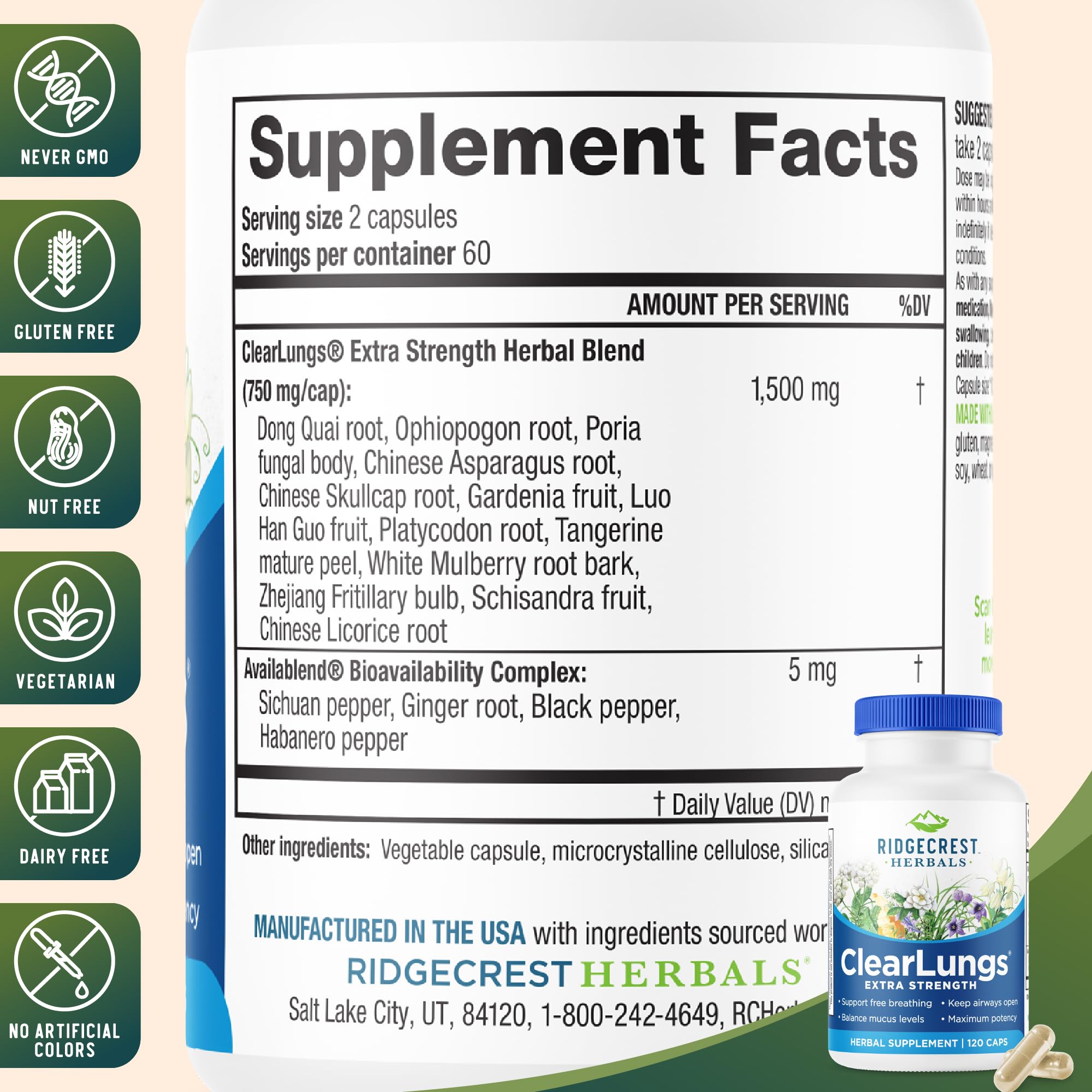 extra strength herbal supplement for lungs