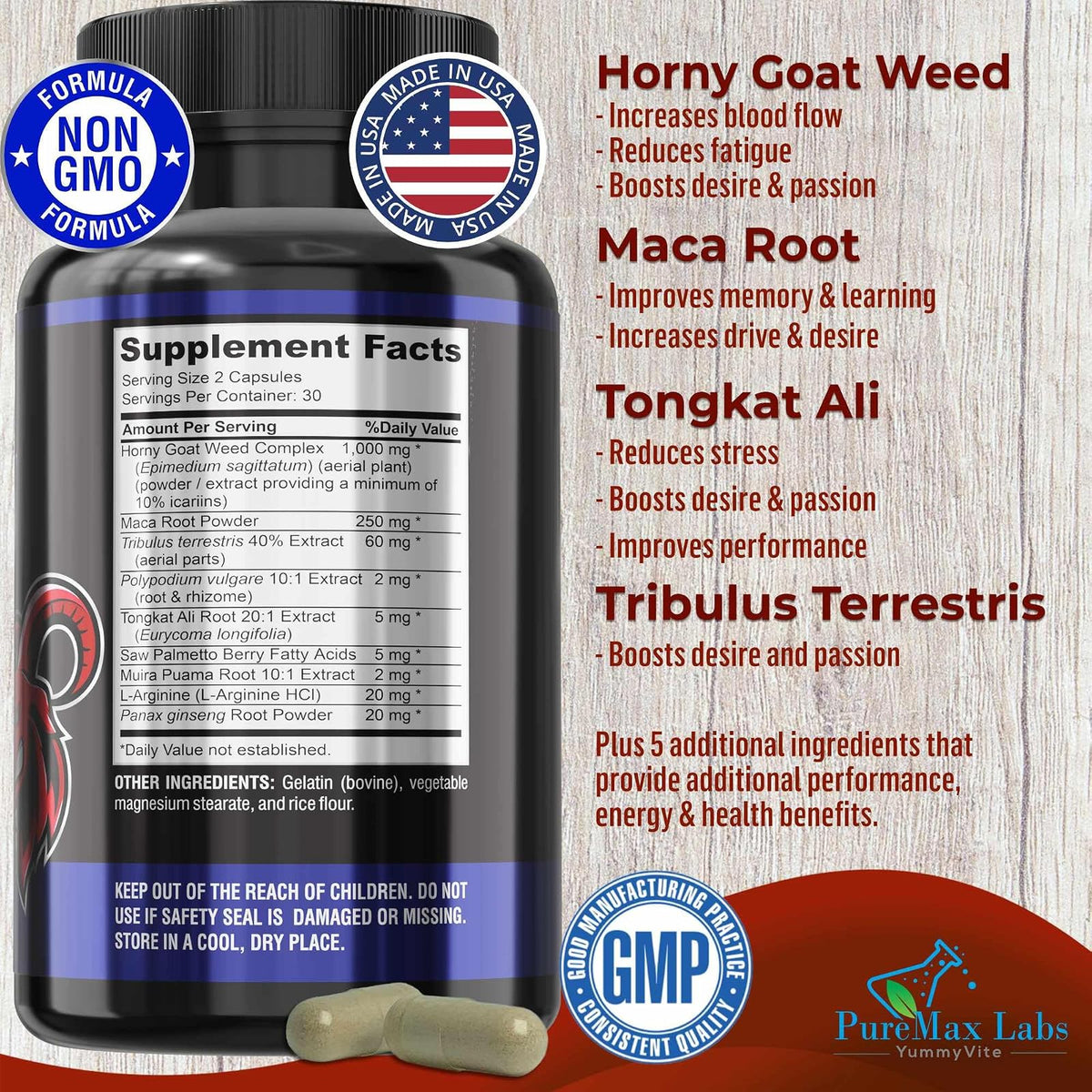 extra strength herbal supplement for vitality