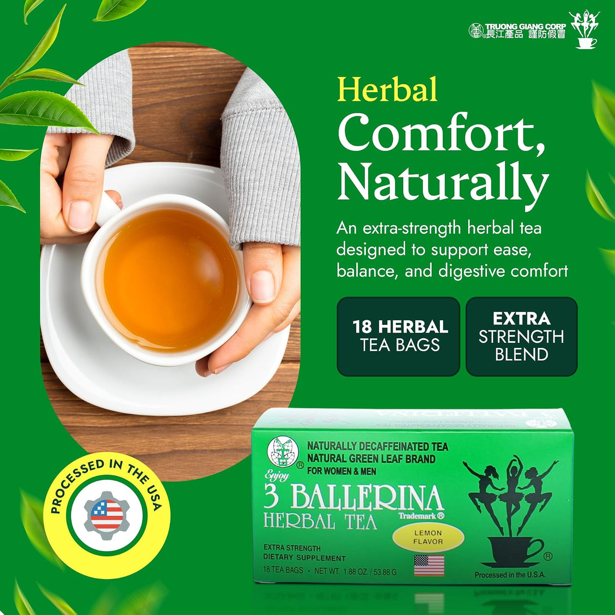 extra strength herbal tea bags