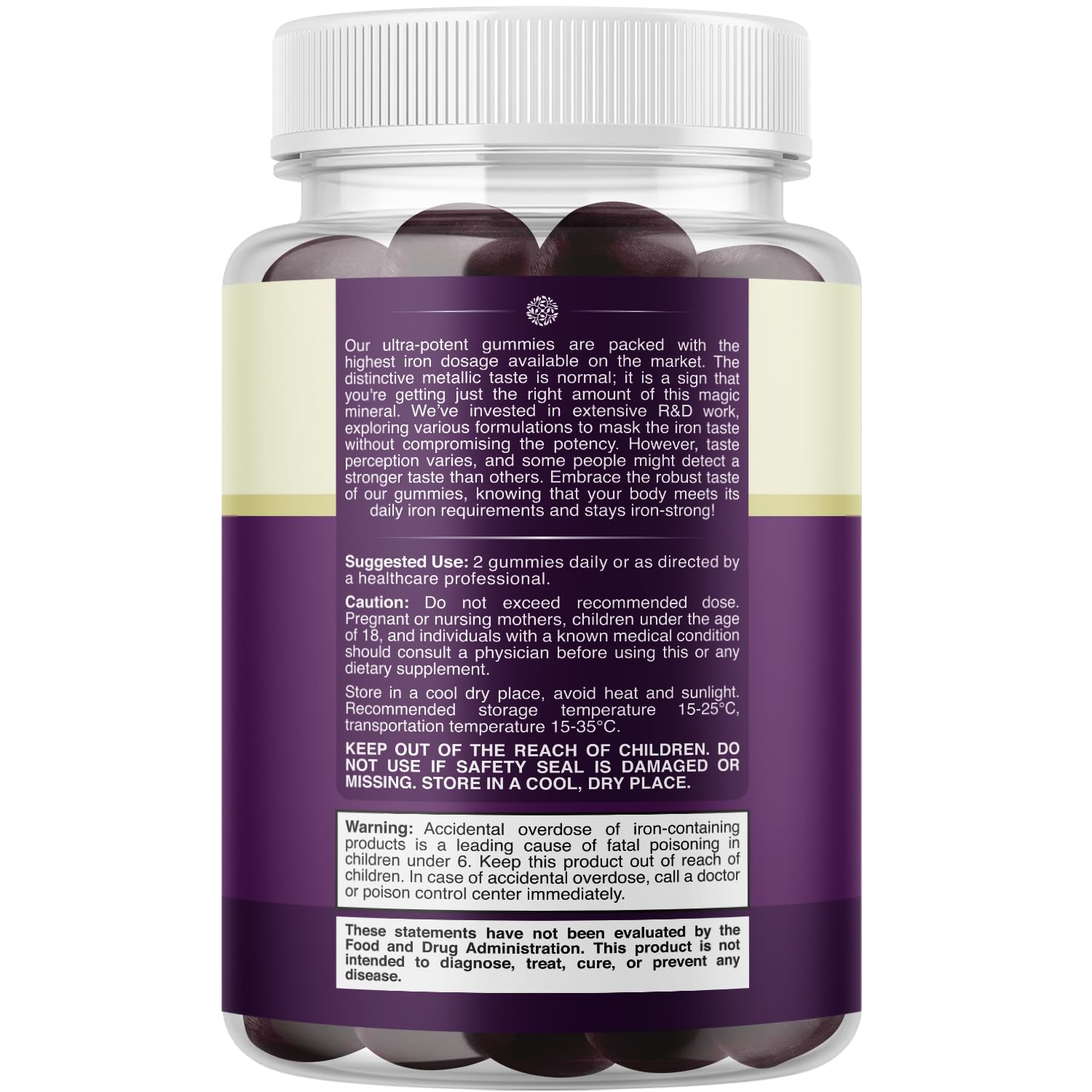 extra strength iron for overall health