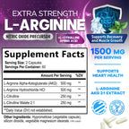 extra strength l-arginine capsules for energy