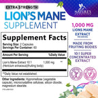 extra strength Lion's Mane capsules