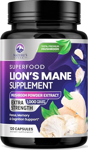 extra strength Lions Mane for focus