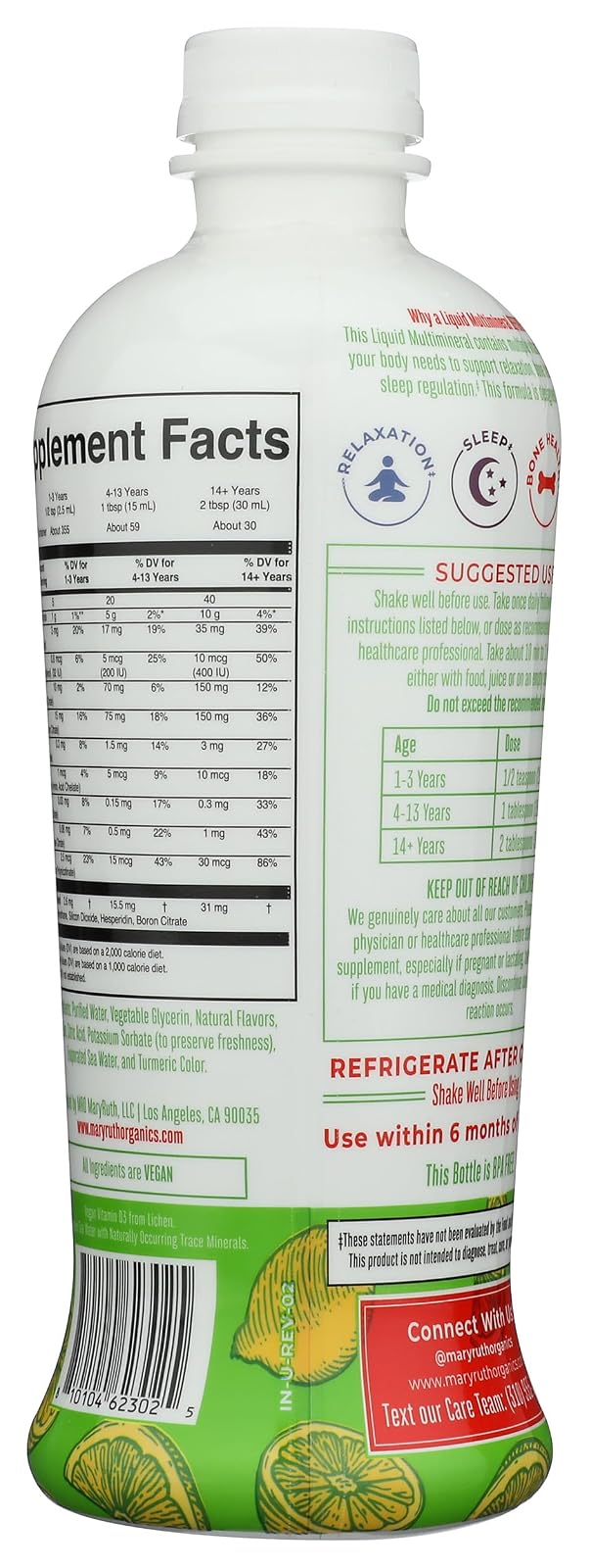 extra strength liquid vitamins for sleep