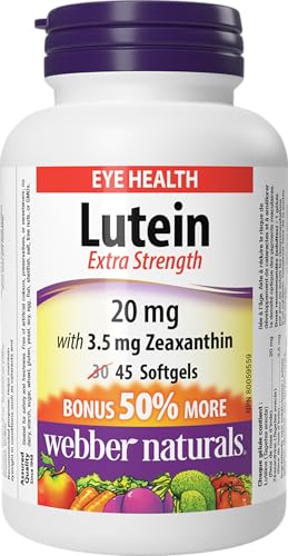extra strength lutein softgels benefits
