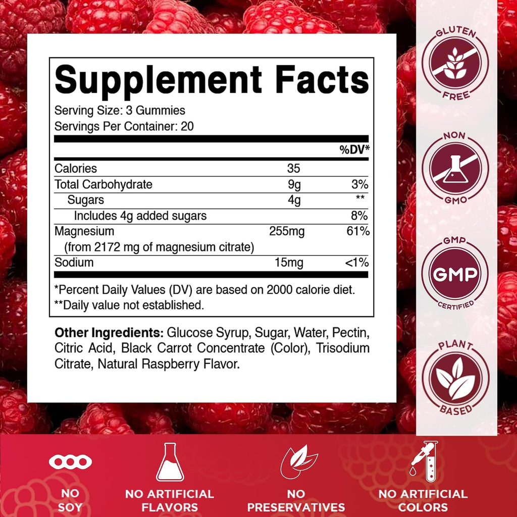 Extra strength magnesium for better sleep