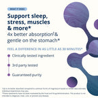 Extra strength magnesium for muscle support