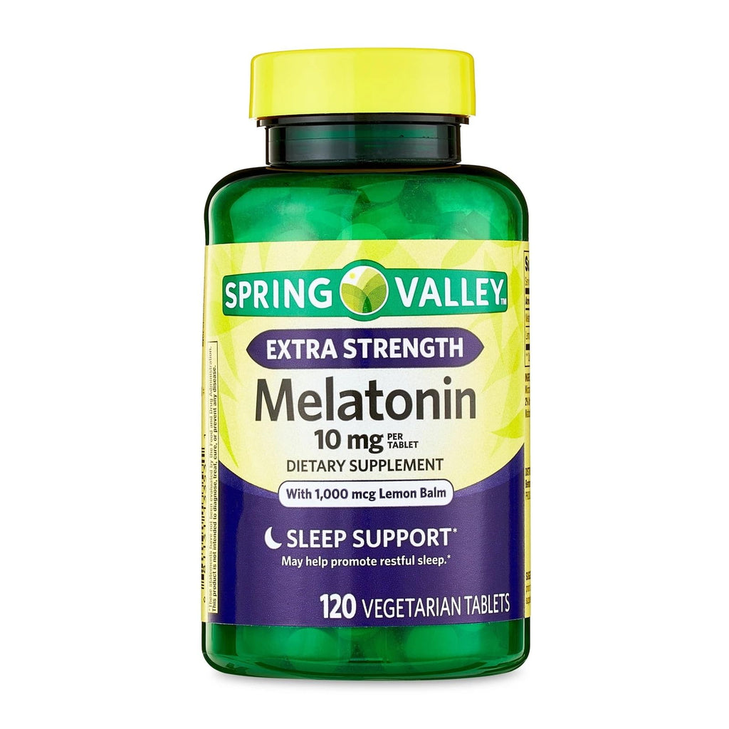extra strength melatonin for restful sleep