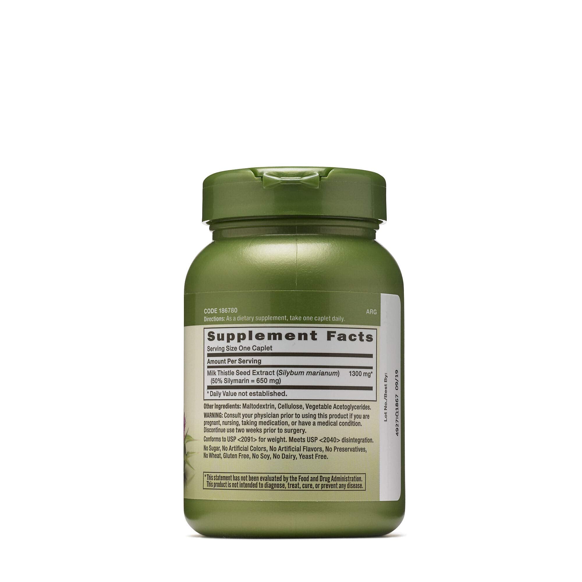 extra strength milk thistle supplement