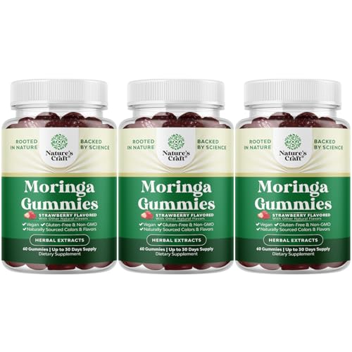 extra strength moringa gummies for energy