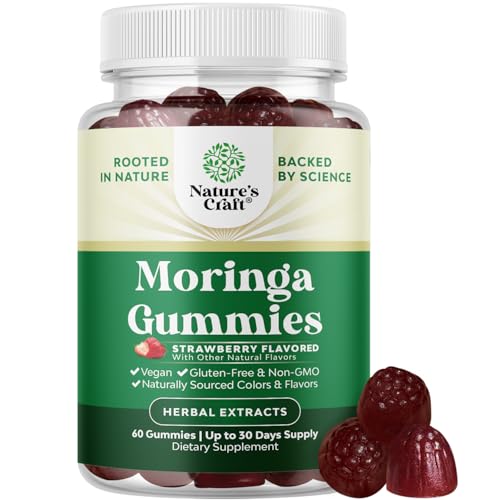 extra strength moringa gummies for energy