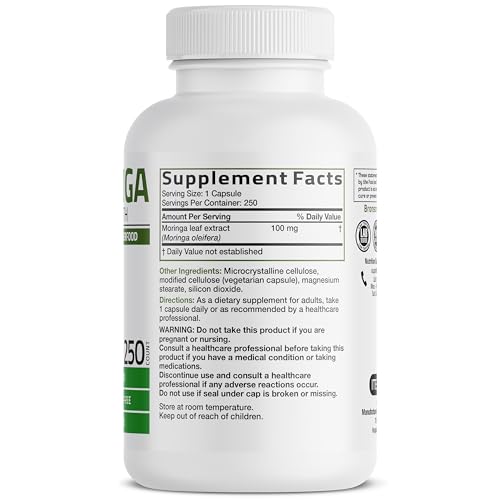 Extra strength moringa powder supplement