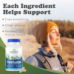 Extra strength mullein capsules for lungs