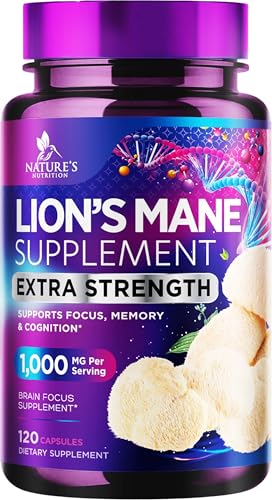 extra strength mushroom capsules for memory