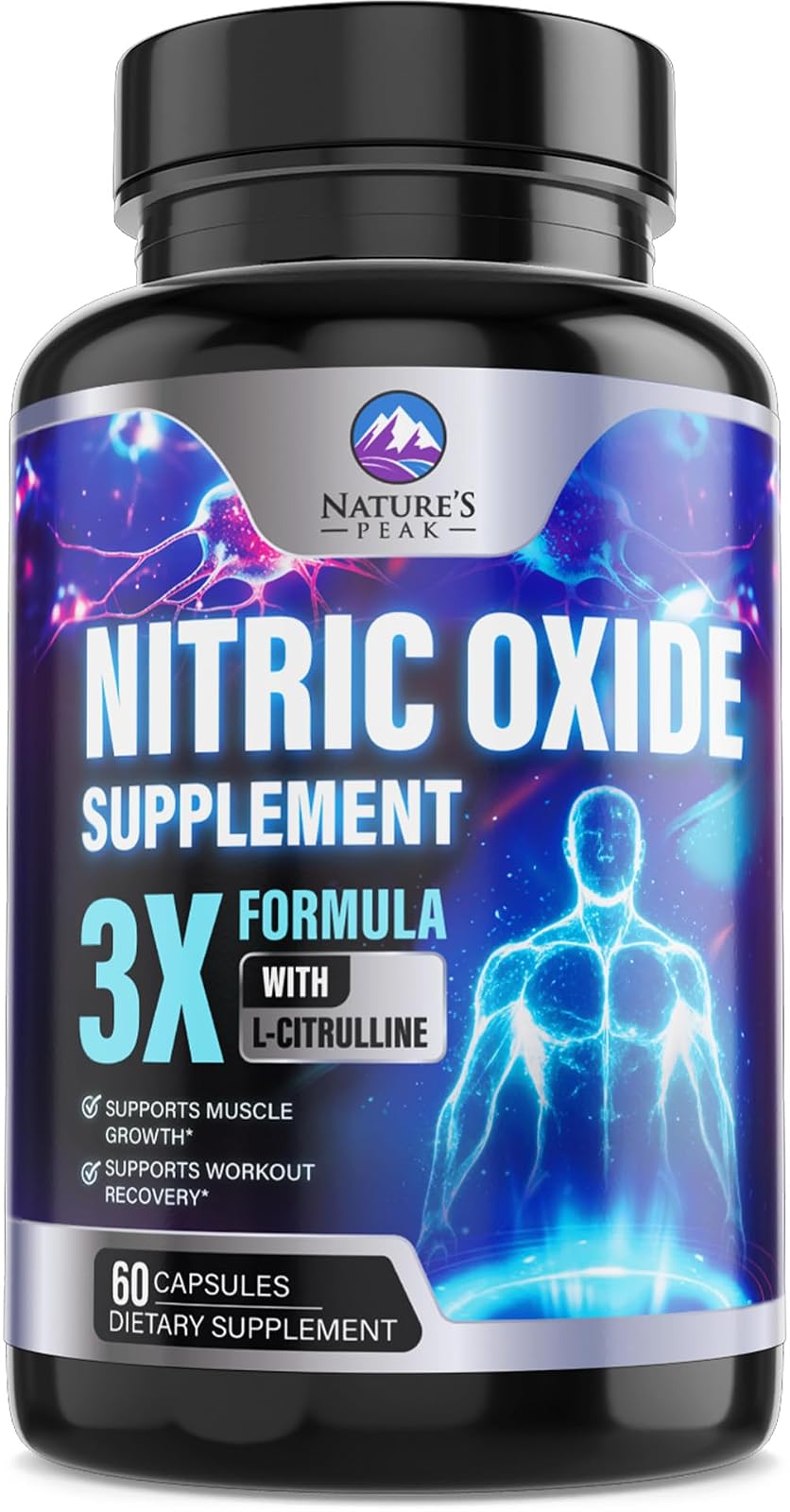 Extra strength nitric oxide booster