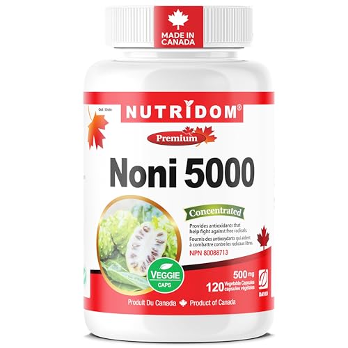 Extra strength noni capsules for wellness