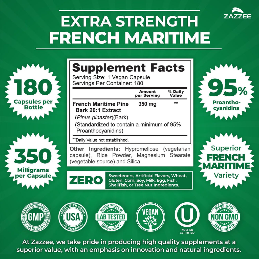 extra strength pine bark benefits