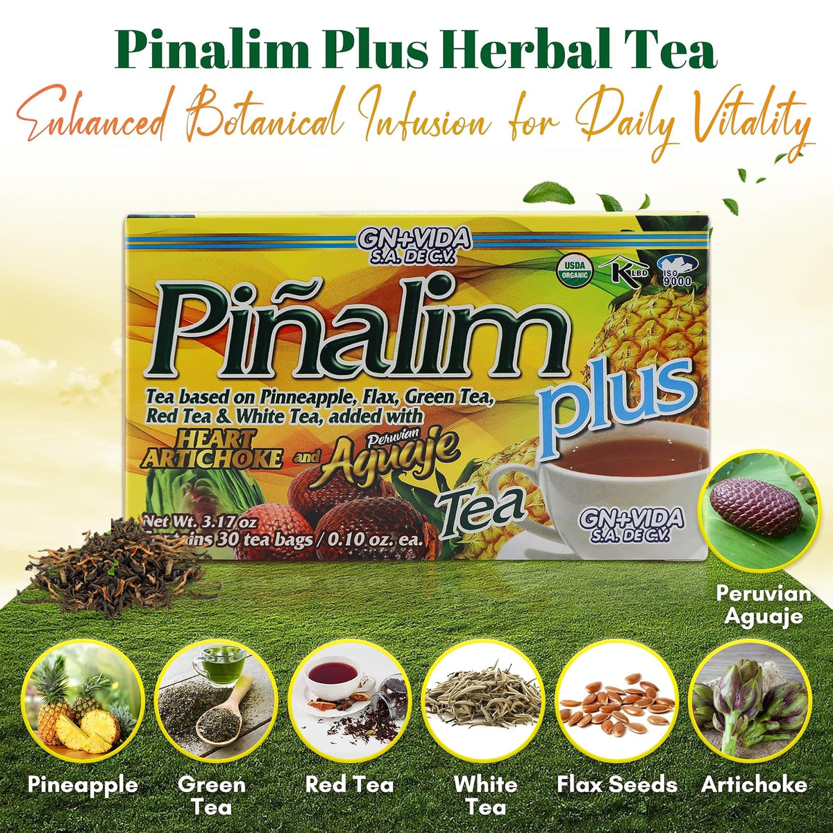 extra strength pineapple detox tea