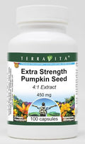 Extra strength pumpkin seed extract capsules
