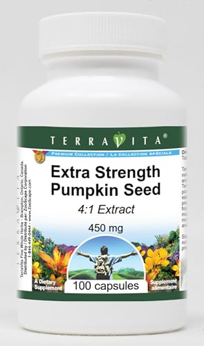 Extra strength pumpkin seed extract capsules
