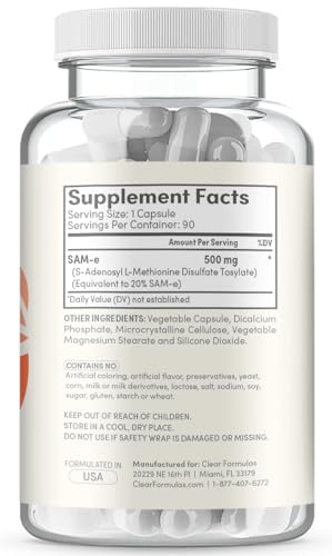 Extra Strength SAMe for mental clarity