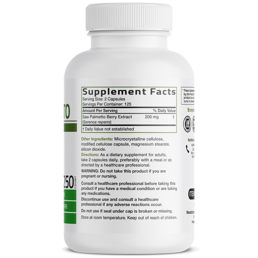 extra strength saw palmetto capsules
