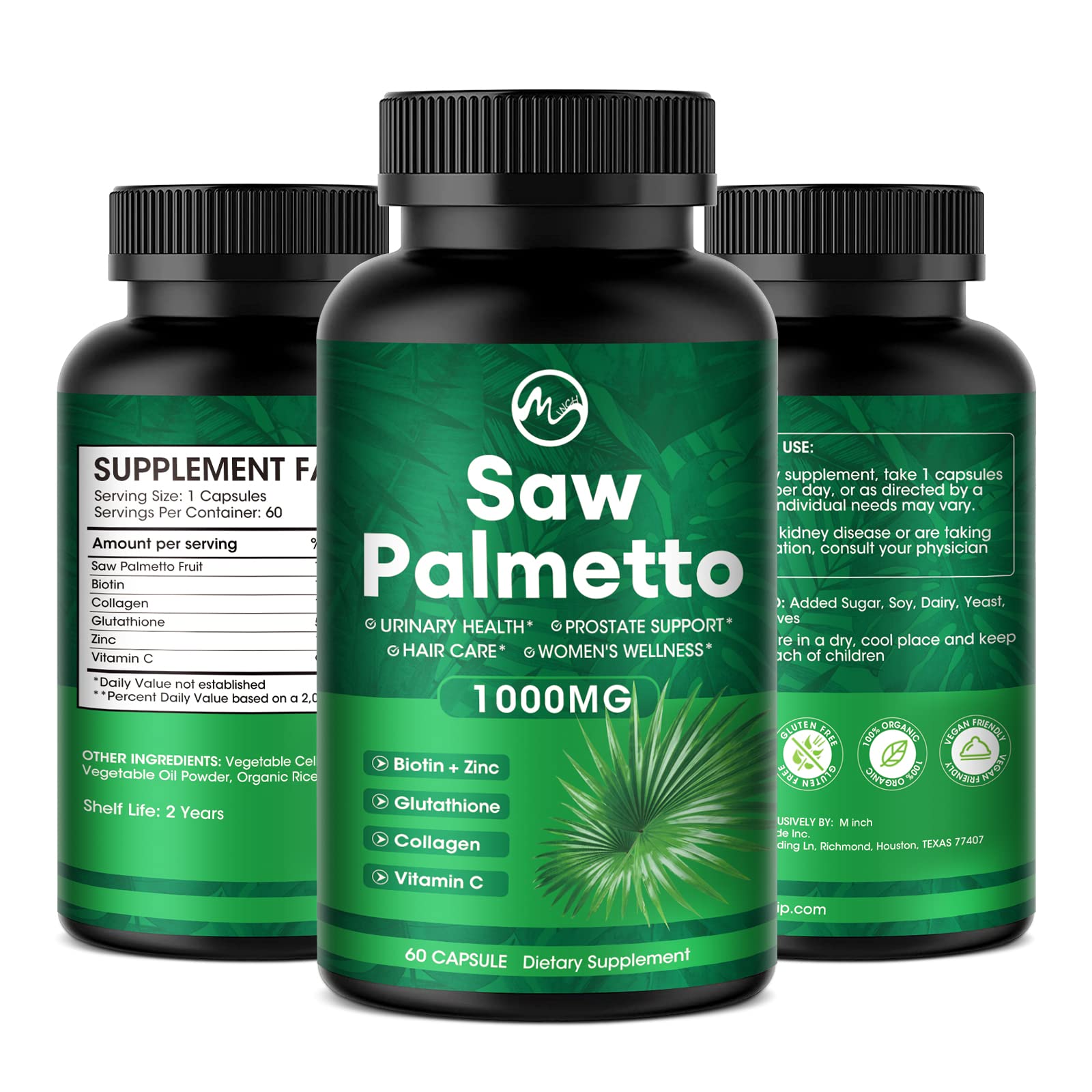extra strength saw palmetto supplement