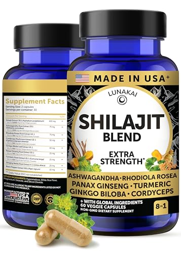 Extra strength shilajit for vitality