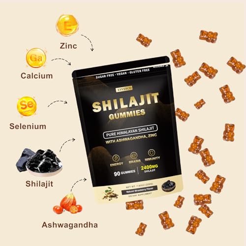 Extra strength shilajit gummies for stamina
