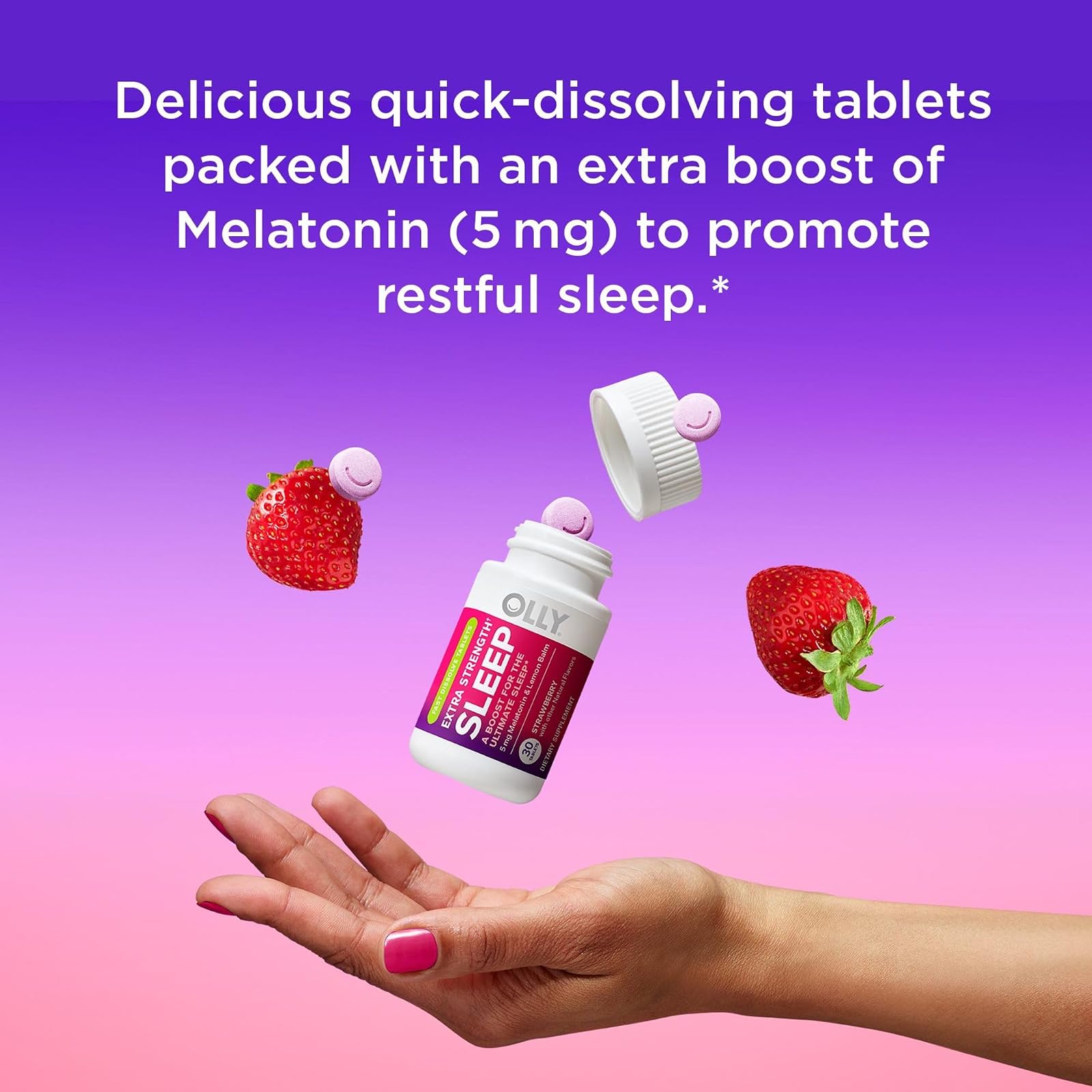 extra strength sleep support melatonin