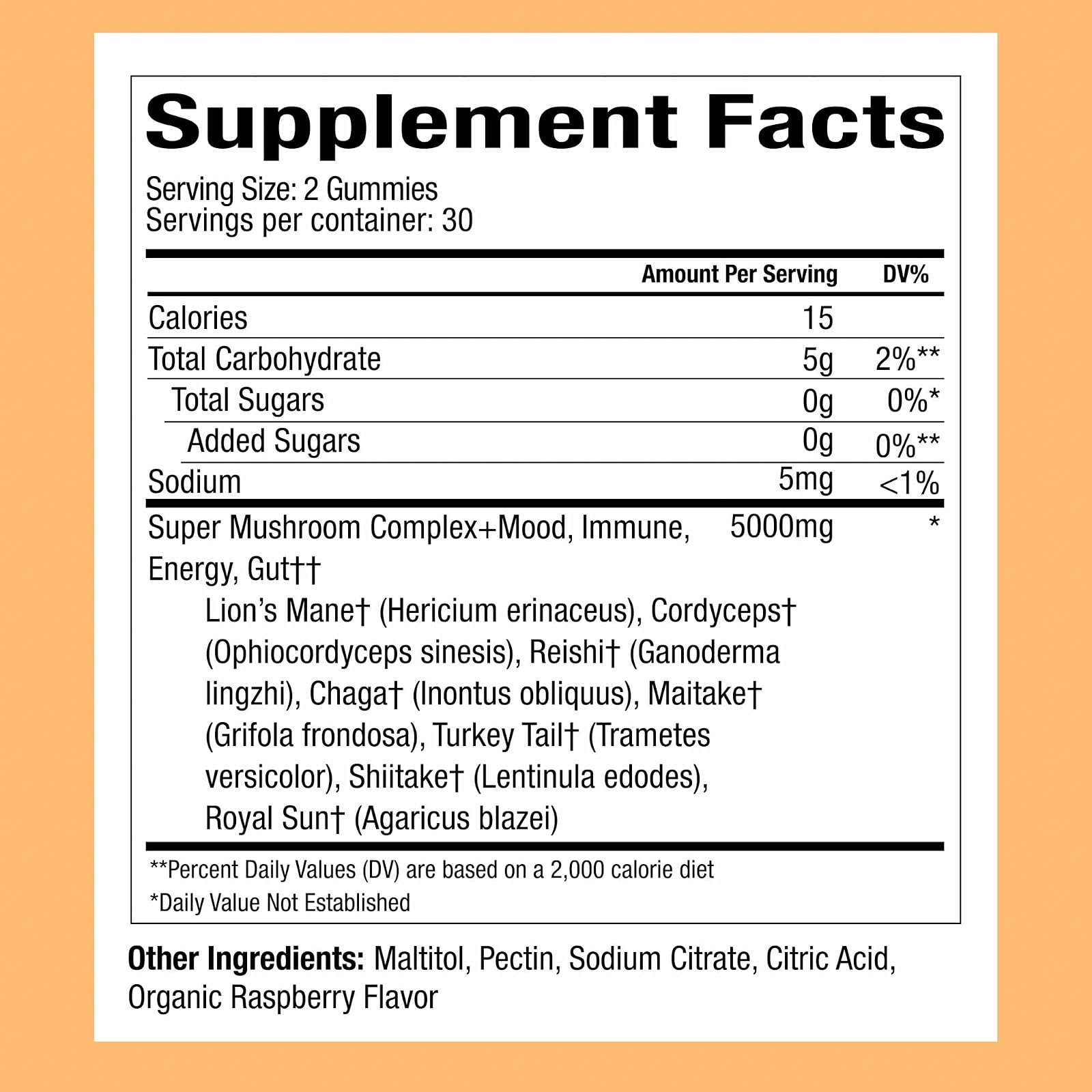 Extra strength turkey tail mushroom gummies