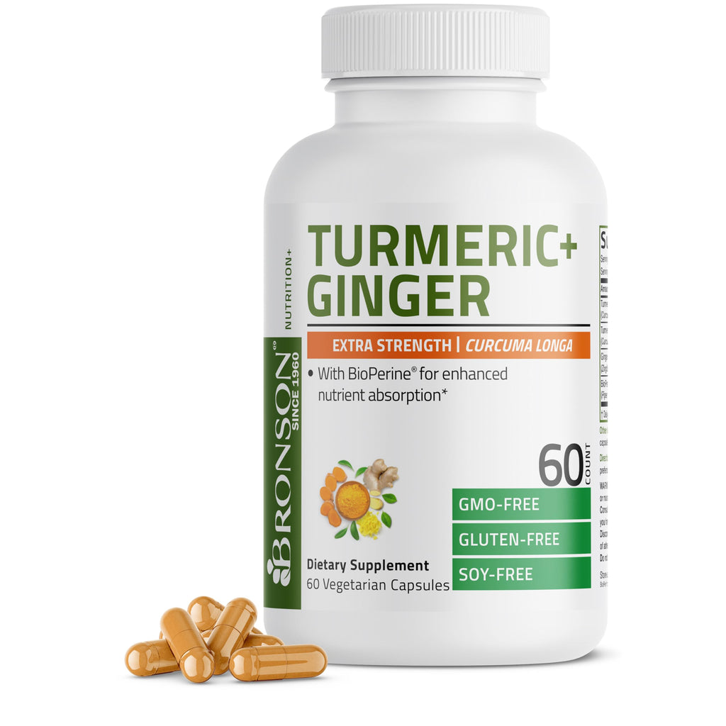 Extra strength turmeric for digestion support