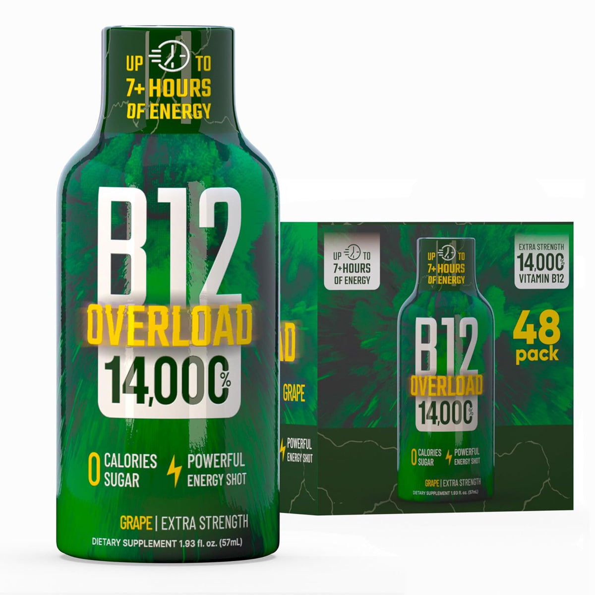 extra strength vitamin B12 energy shot