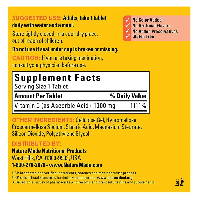 Extra strength Vitamin C for immunity