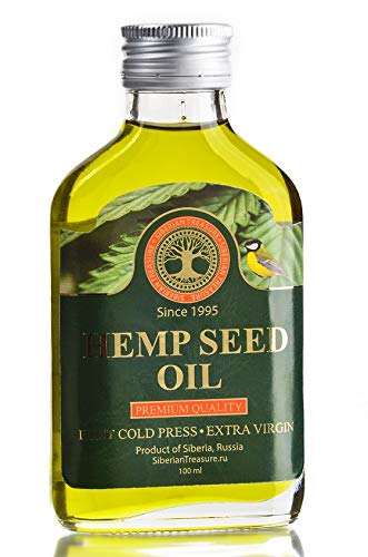 Extra virgin hemp oil for cooking