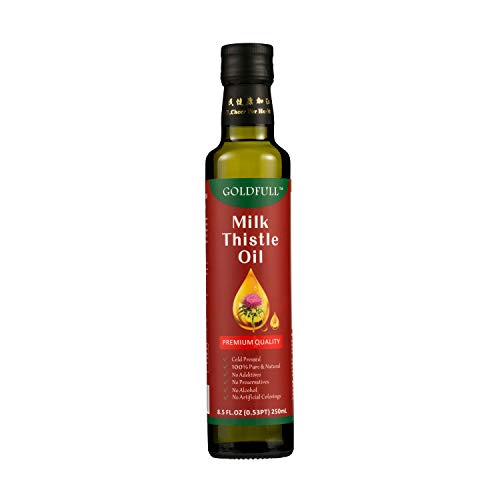 extra virgin milk thistle cooking oil