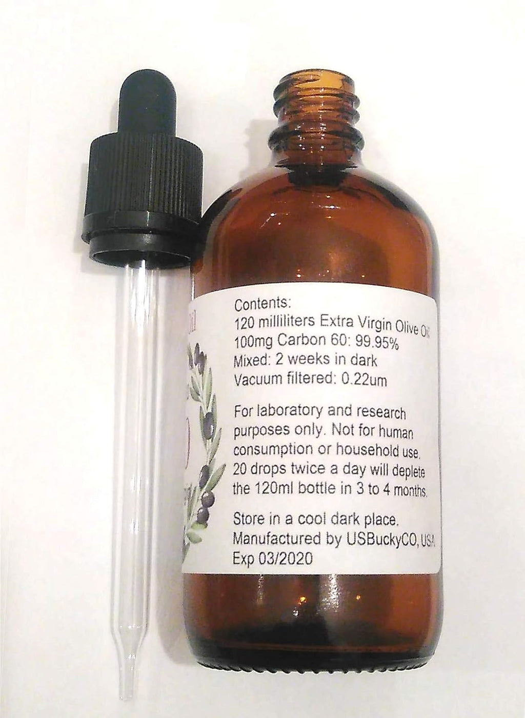 Extra virgin olive oil with C60