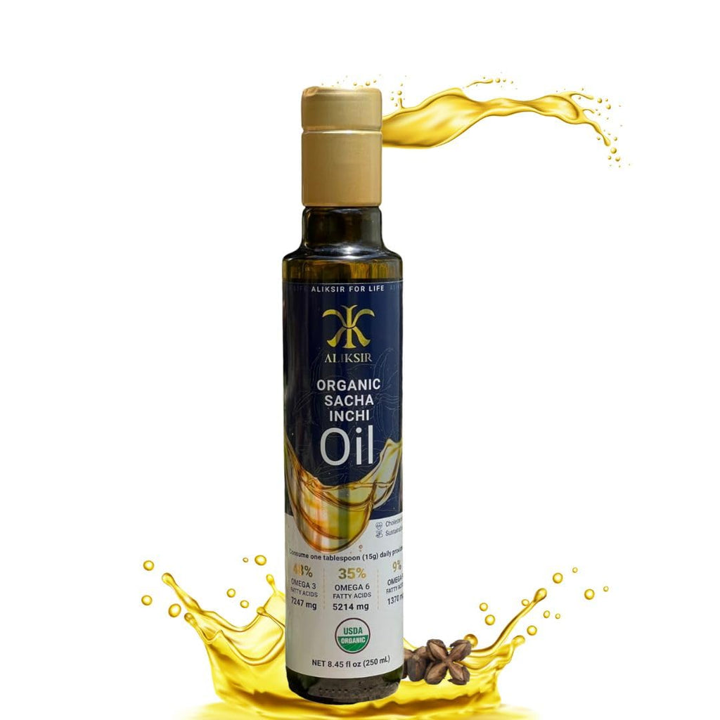 extra virgin Sacha Inchi oil benefits