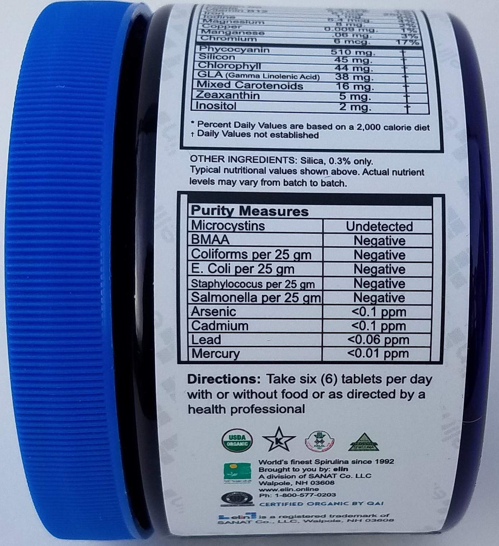 extra virgin spirulina for energy