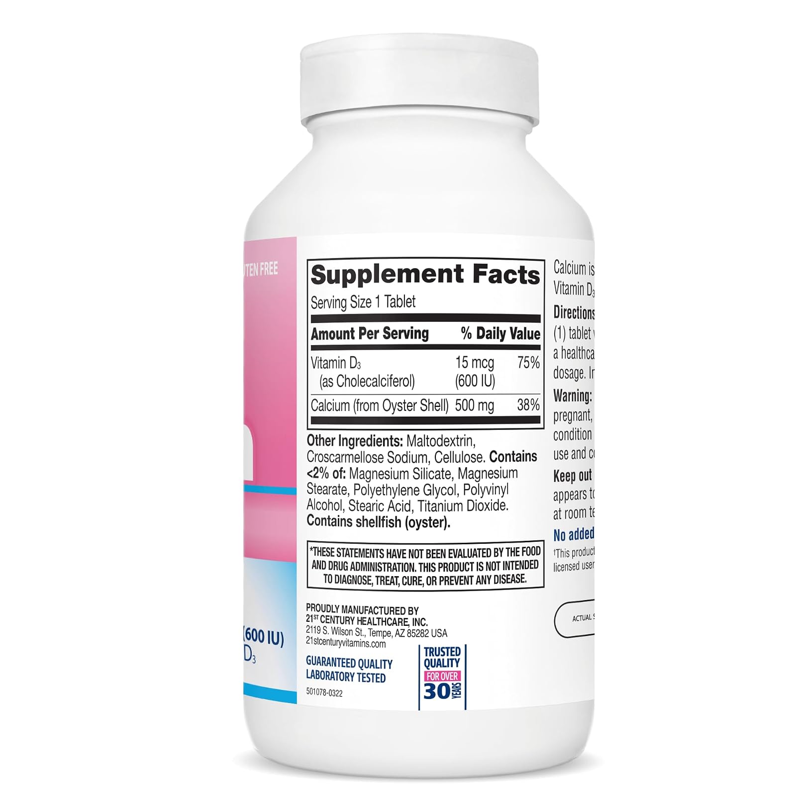 extra vitamin D3 calcium caplets