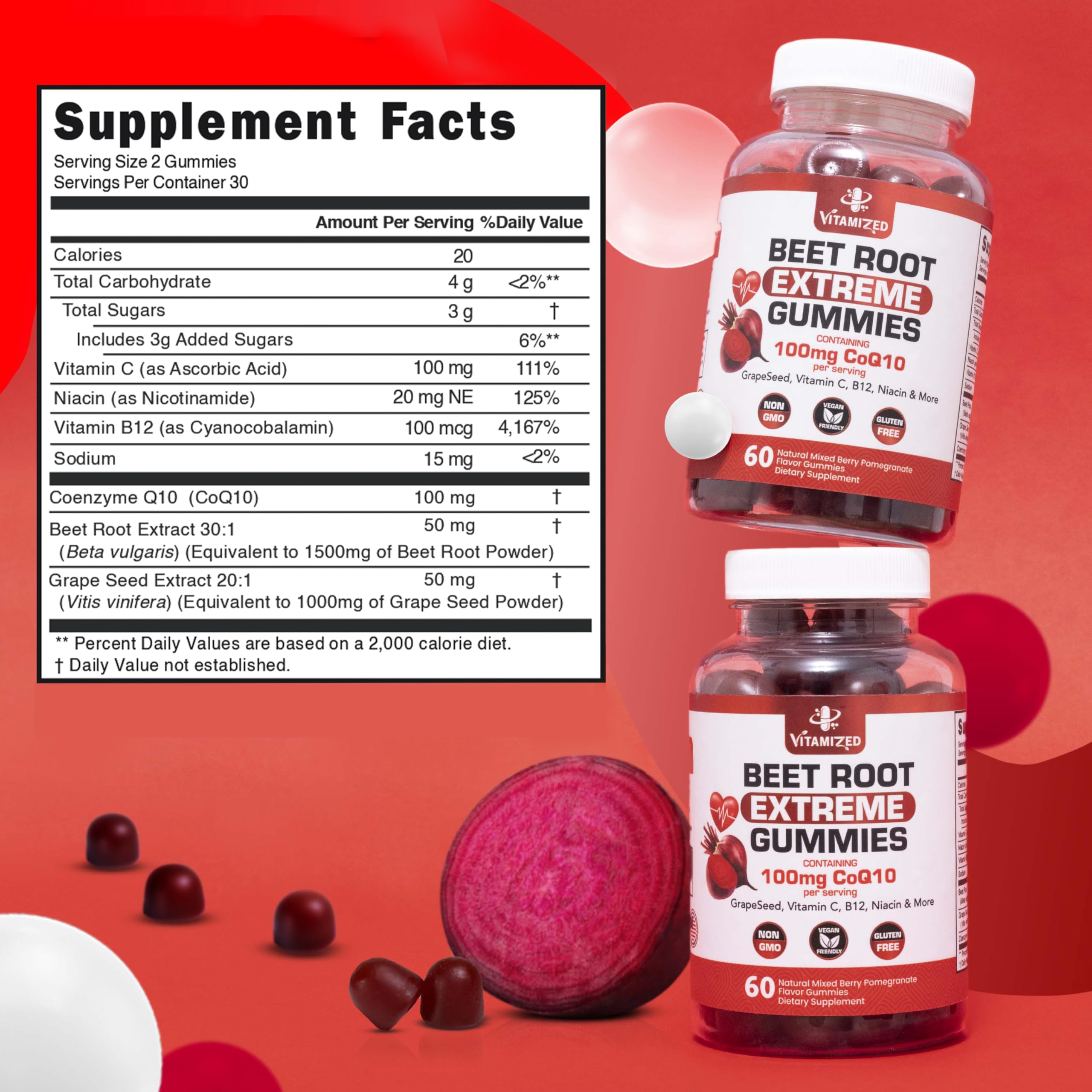 Extreme Beetroot Formula for active lifestyle