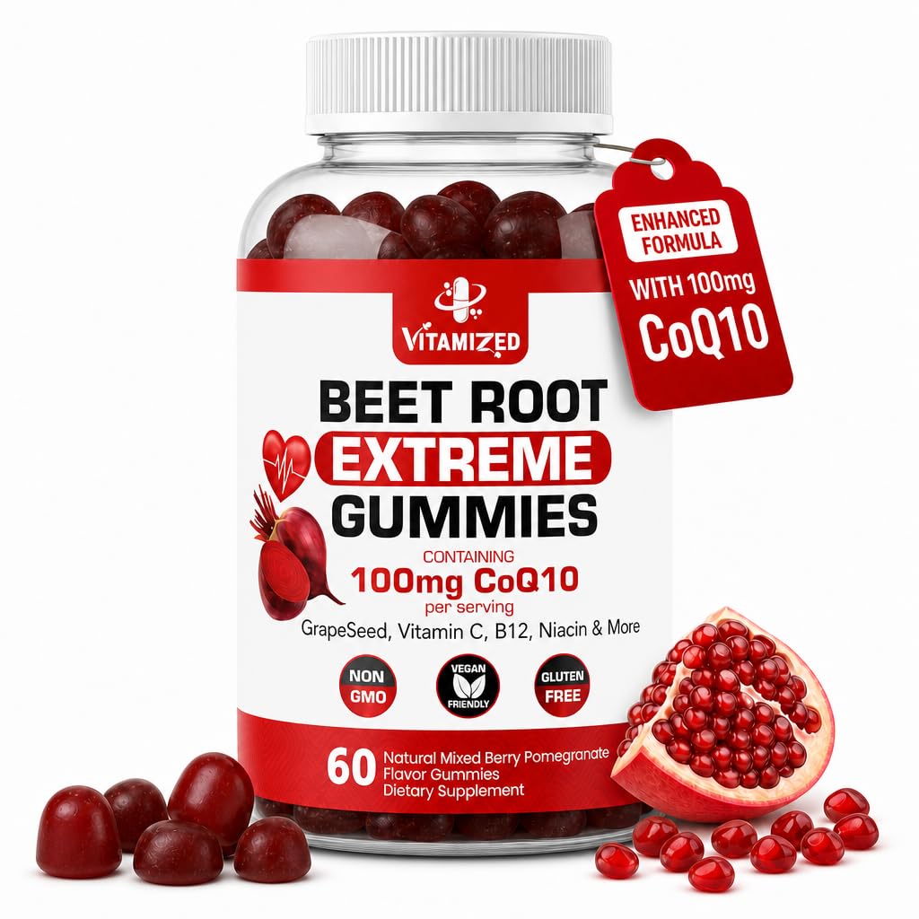 Extreme beetroot gummies for energy