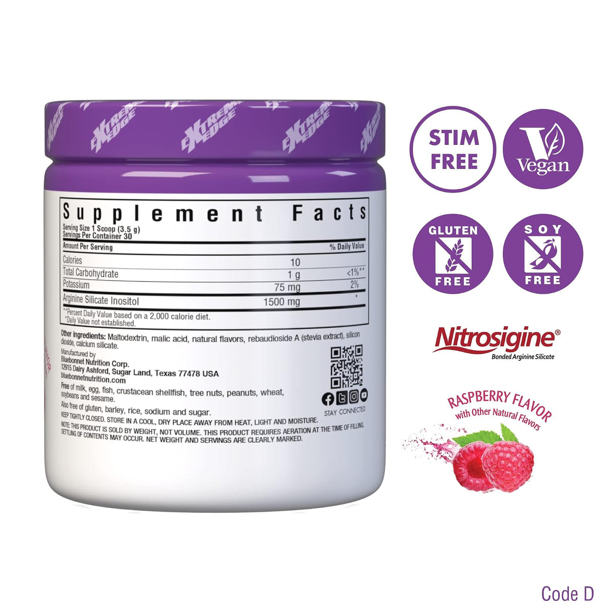 Extreme Edge pre-workout supplement