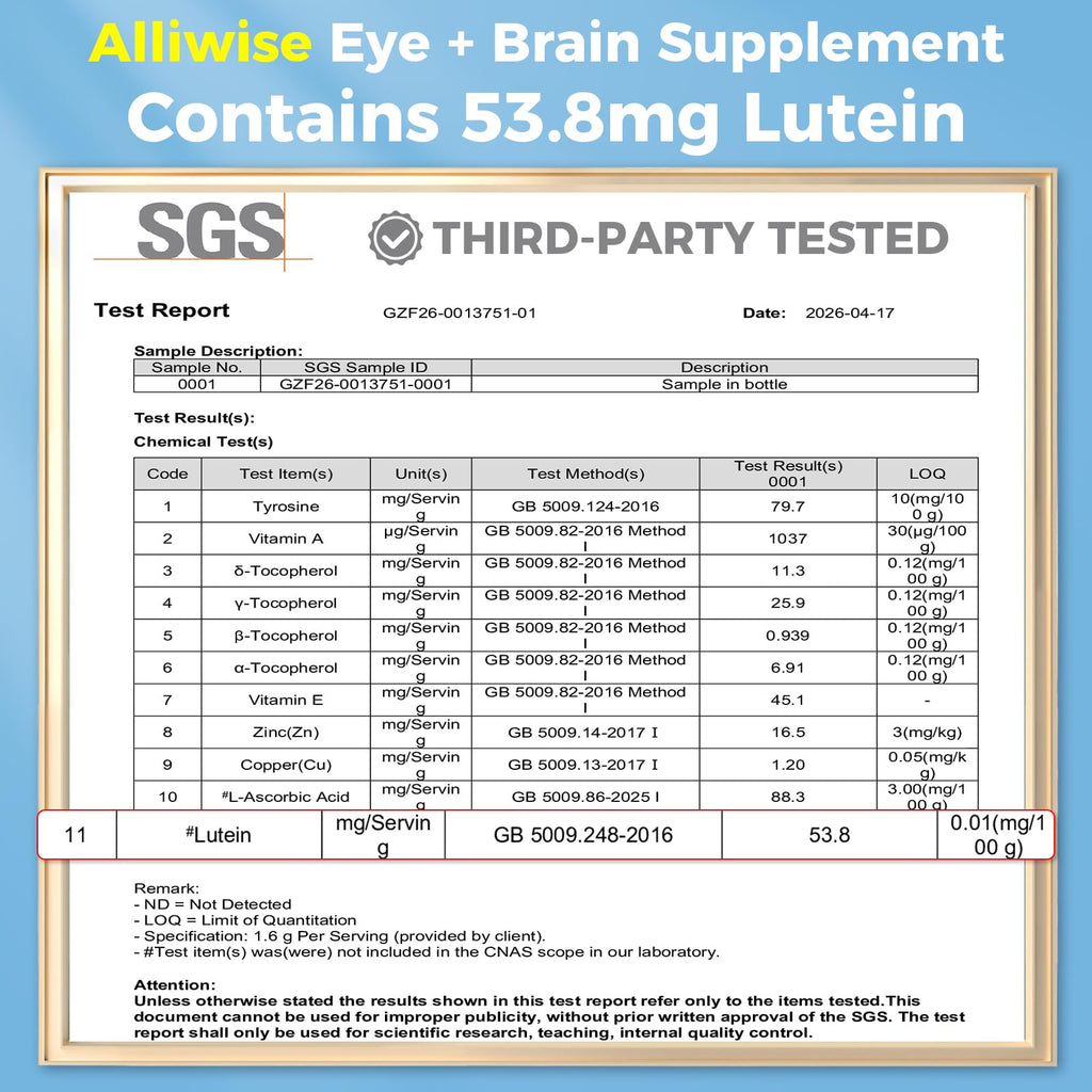 Eye Brain Lutein for daily wellness