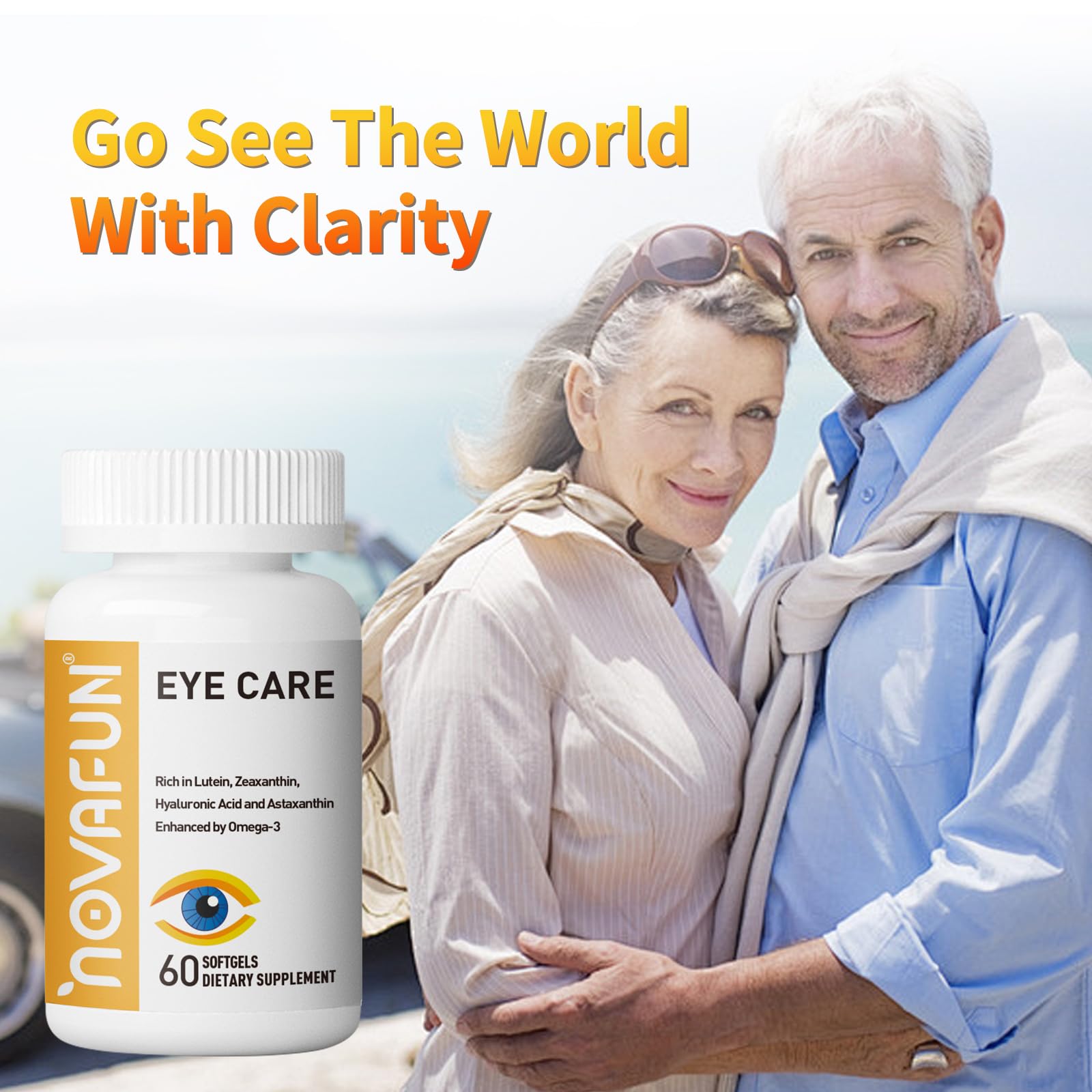 Eye Care Softgels with antioxidants