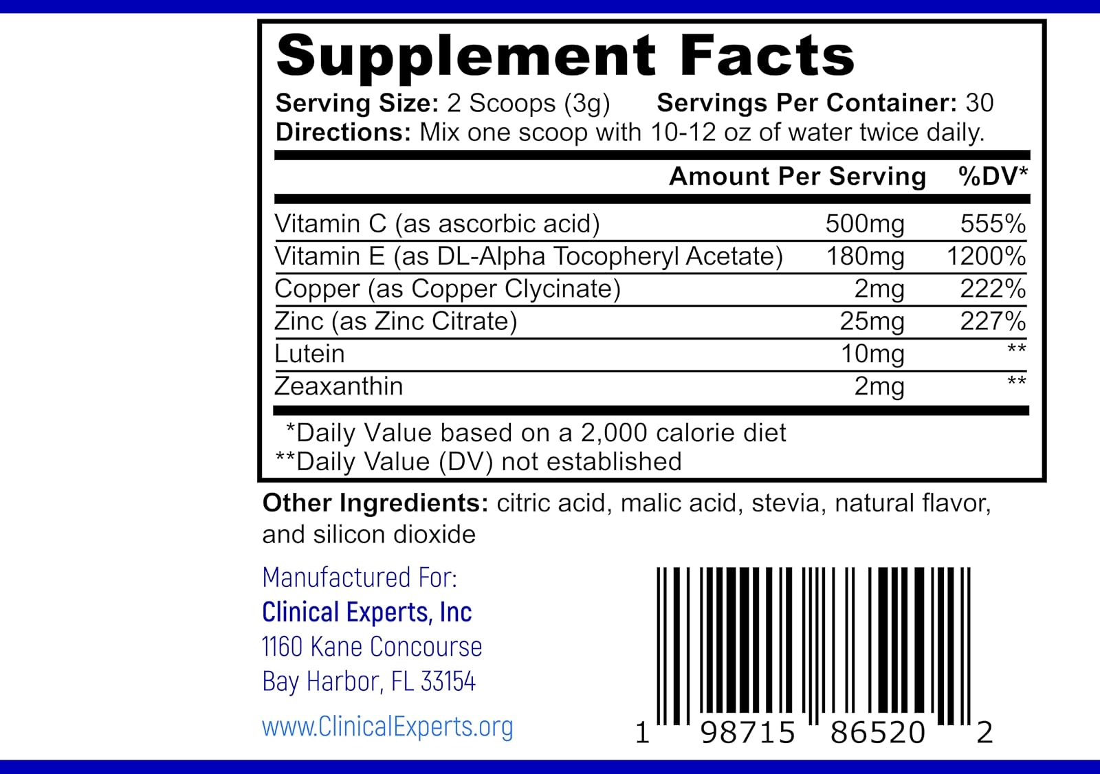Eye care with Navan vitamin A