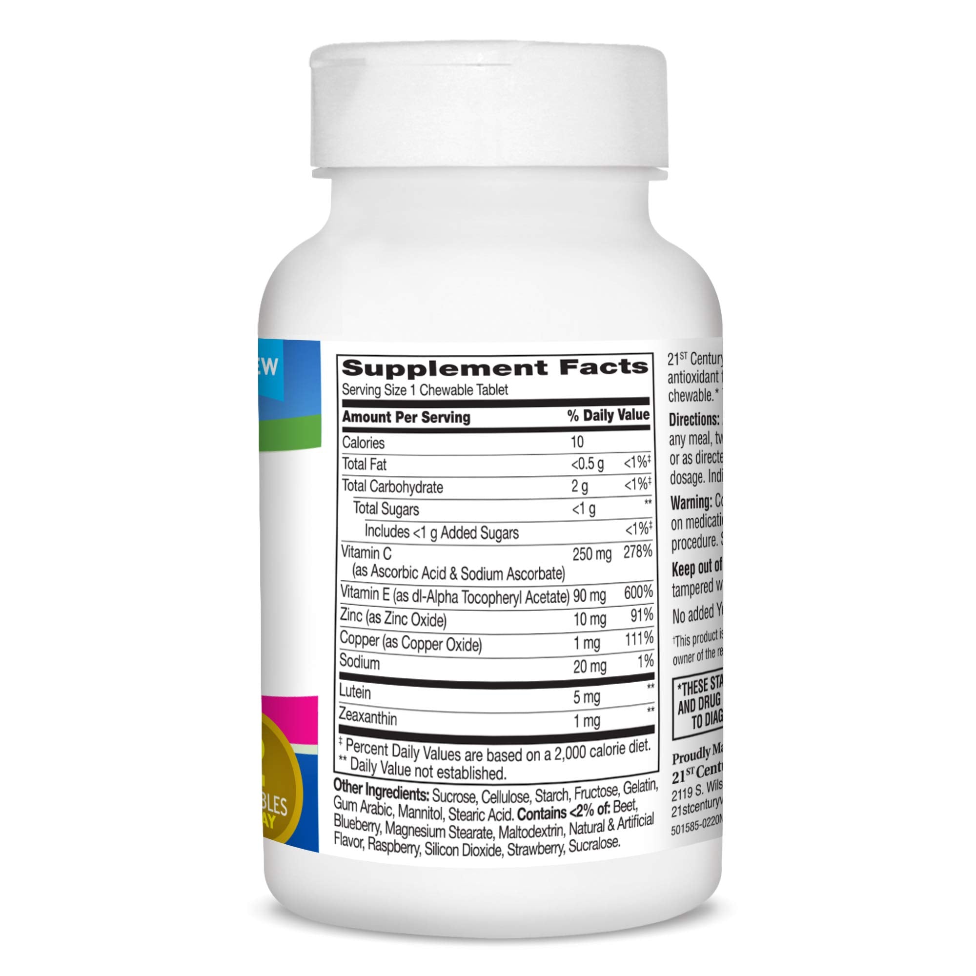 eye health boosters in chewable form