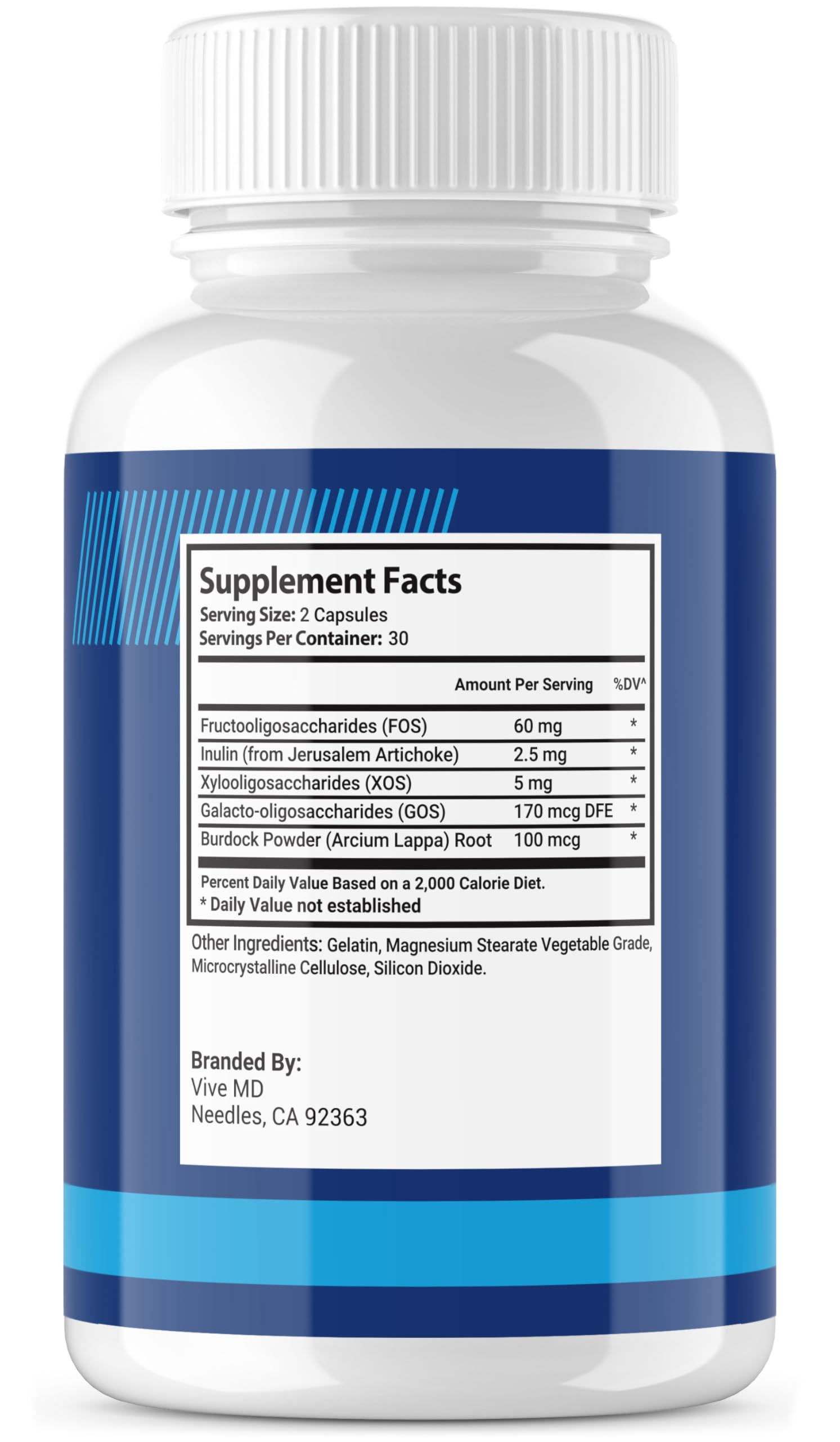 eye health capsules with burdock root