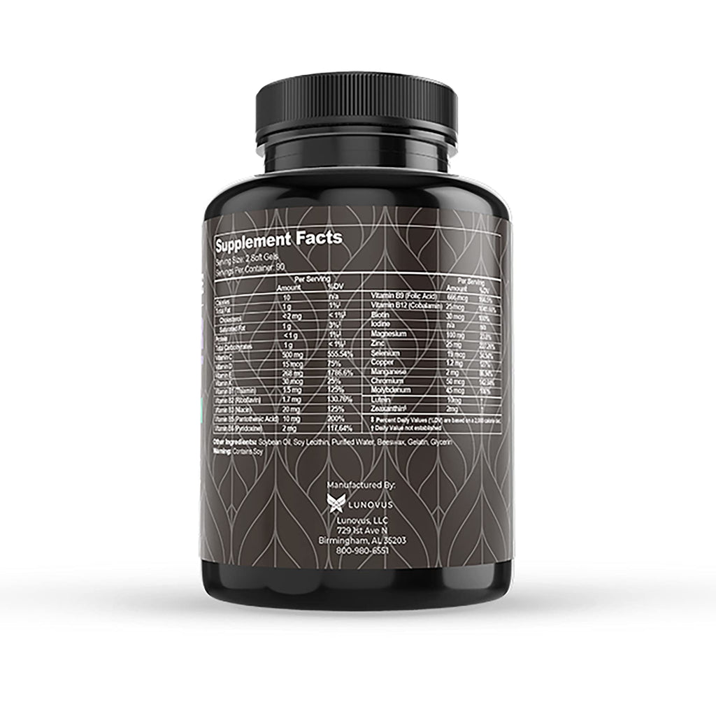 Eye health multivitamins with lutein